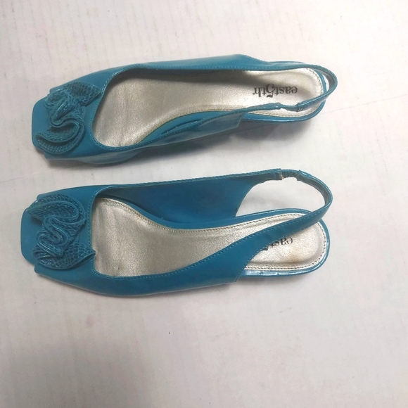 East 5th | Shoes | 5th Womens Slingback Slipon Teal Color Sandals Size ...